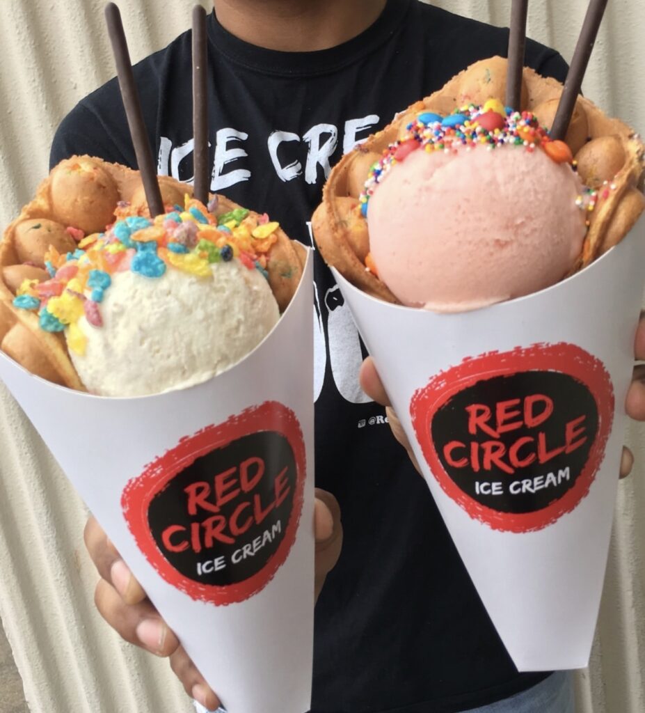 Custom Printed Crepe and Cone Holder - Logo Design - PPOVA